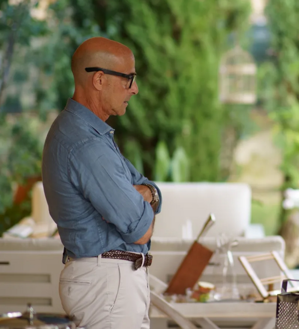 Why Everyone Wants to Dress Like Stanley Tucci This Summer